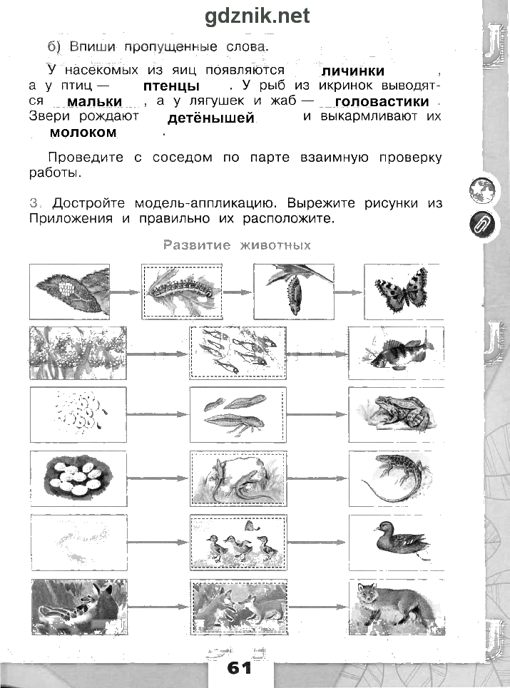 Решебник по окружающему миру за 3 класс плешаков рабочая тетрадь: ГДЗ ...